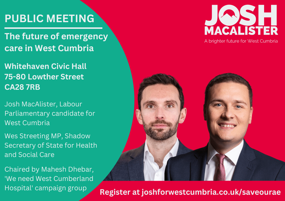 Keep our A&E 24/7 – Josh MacAlister MP