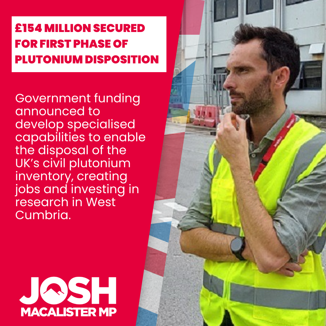 News – Josh MacAlister MP