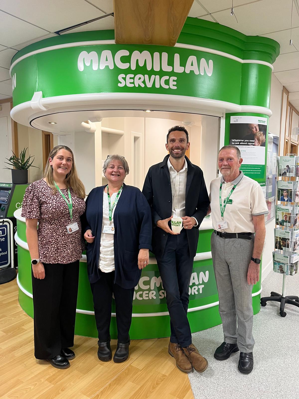 New Macmillan Support Pod A Lifeline For People Affected By Cancer